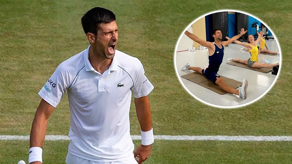 El “curioso” Entrenamiento De Novak Djokovic Que Causó Furor En Redes