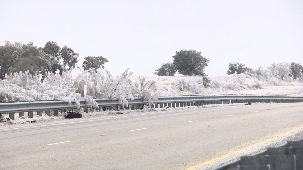 Tormenta invernal en Texas: así luce esta área del centro del estado ...
