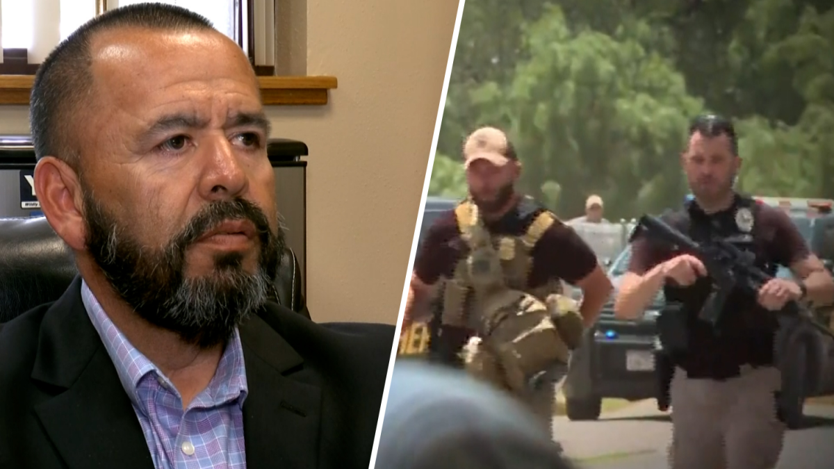 Jefe de la Policía de Uvalde, Daniel Rodríguez, habla sobre tiroteo ...