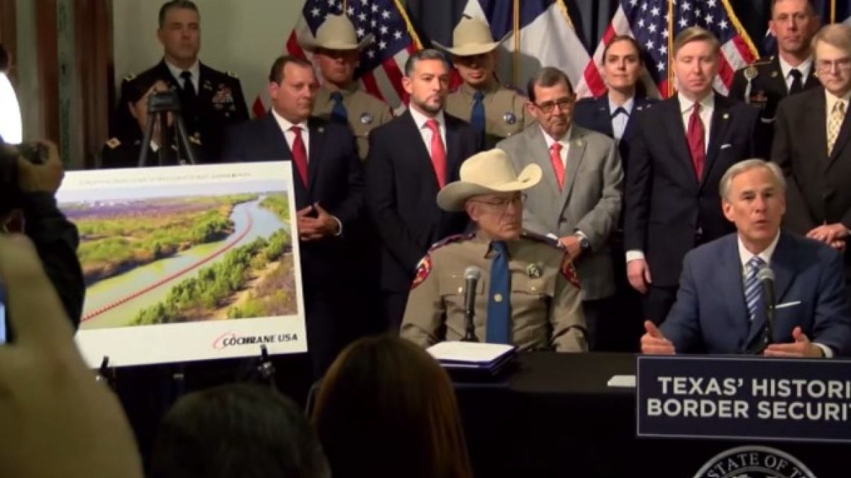 Frontera en Texas: ponen boyas en el Río Bravo para evitar entrada de ...