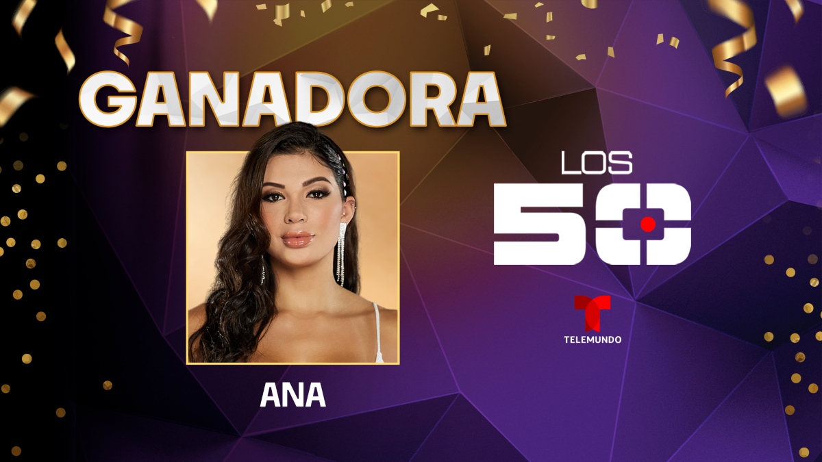 Los 50: Ana es la gran ganadora del reality y $347,560 – Telemundo San Antonio (60)