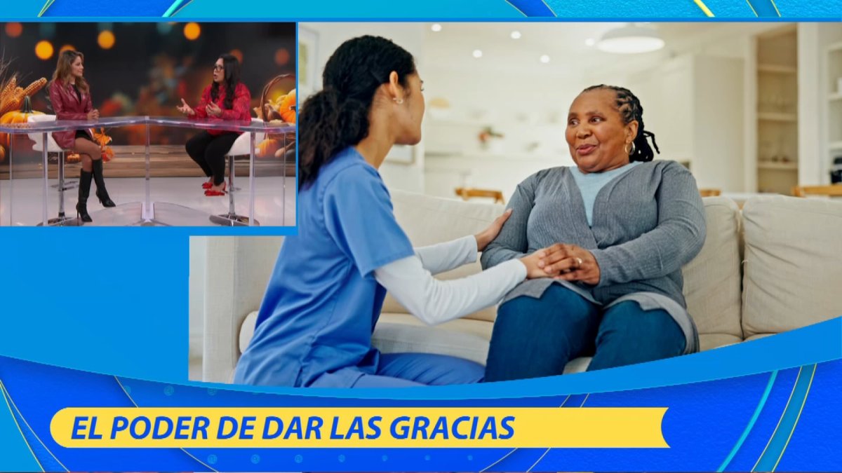 ¿Cómo afecta nuestra vida el poder de dar las gracias? – Telemundo San ...