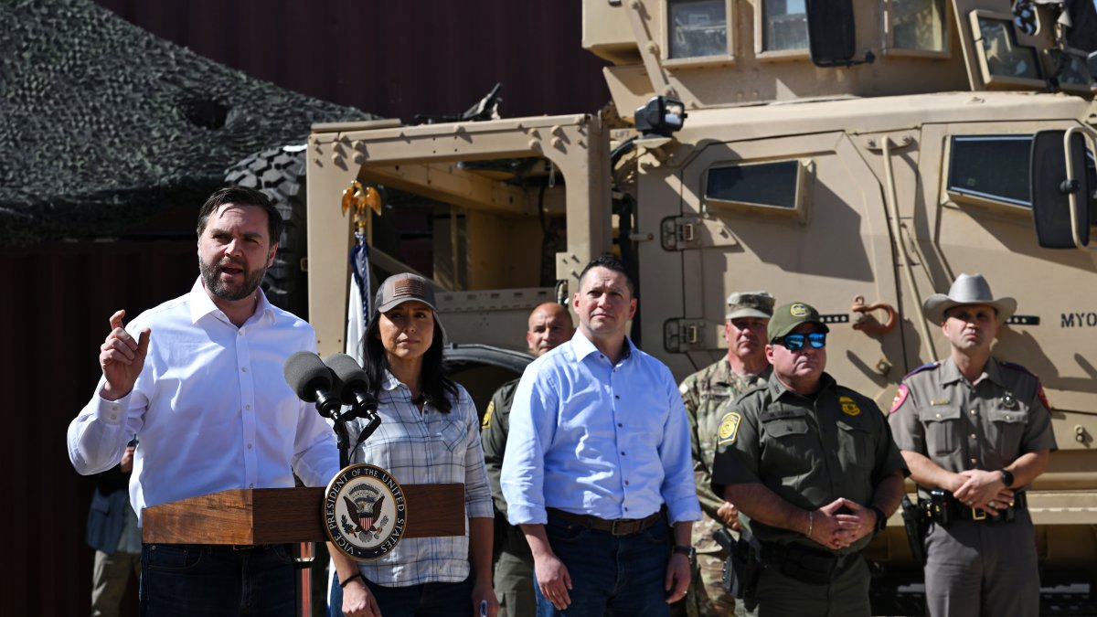 Vance visita Texas para resaltar medidas migratorias – Telemundo San ...