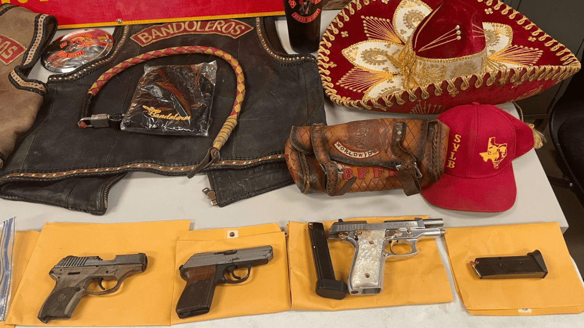 Incautan pistolas, drogas y $1,300 vinculados a una banda criminal ...