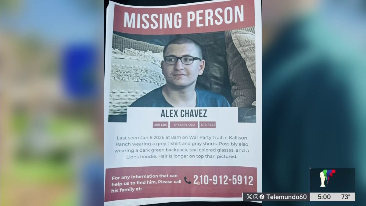 Buscan a adolescente Alex Chávez desaparecido San Antonio – Telemundo ...